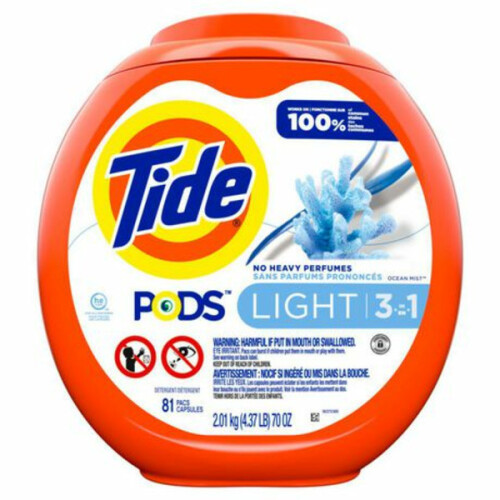 Tide Ocean Mist Scent Powerful Clean With a Light & Lasting Scent Pods ...