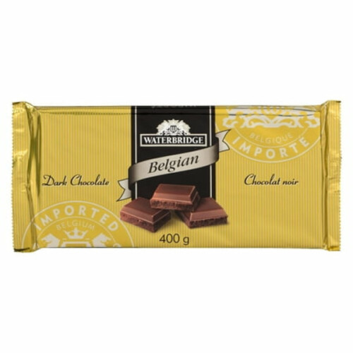 Waterbridge Belgian Dark Chocolate Bar ~400 g - Walmart, Toronto/GTA ...