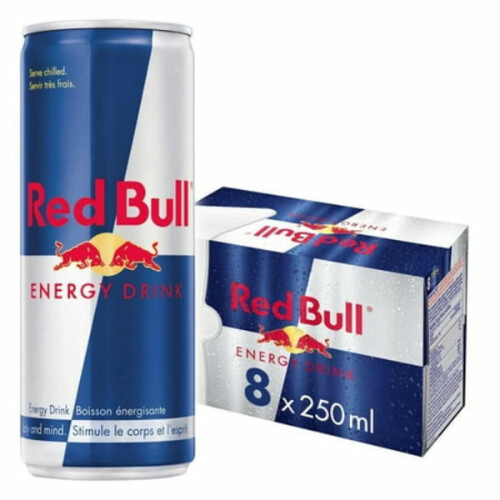 Red Bull Energy Drink, 8 x 250 ml - Walmart, Сalgary Grocery Delivery ...
