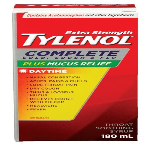 Extra strength complete throat soothing syrup - Rexall Pharma Plus ...