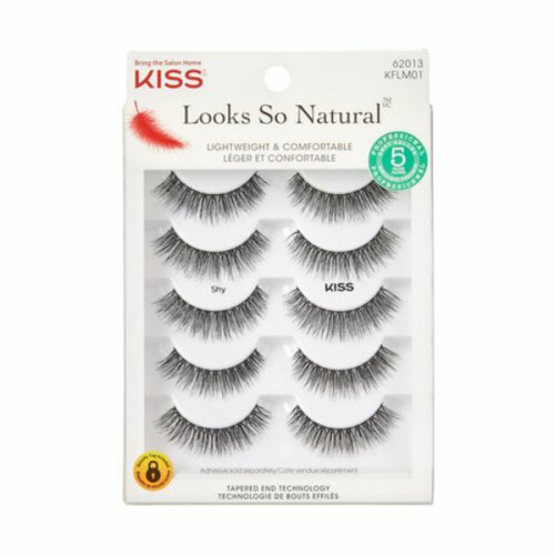 KISS Multipack Shy Looks So Natural Artificial Eyelashes 1Ea - Walmart ...