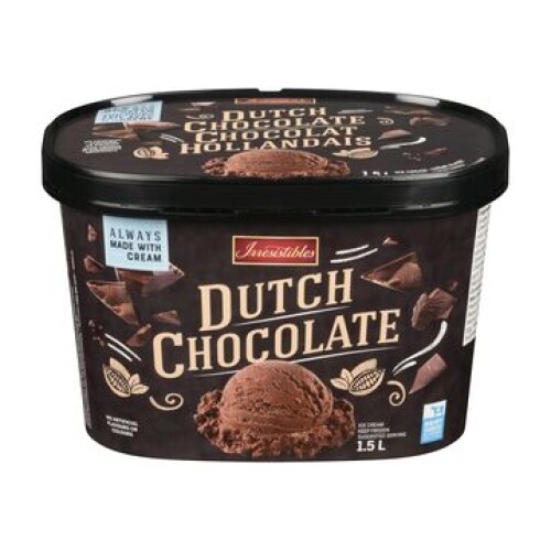 Dutch Chocolate Flavoured Ice Cream 1.5 L - Metro, Toronto/GTA Grocery ...