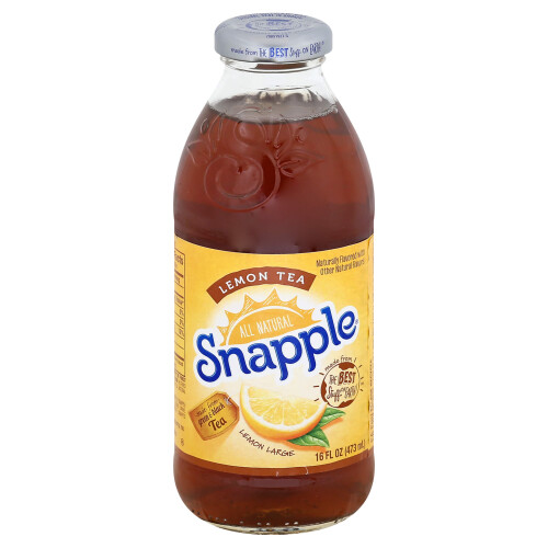 Snapple Lemon Tea, 16 Fl Oz Glass Bottle 1 Ea - Summerhill Market ...