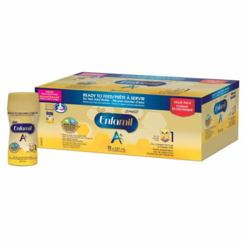Enfamil A+ Ready to Feed Baby Formula Bottles 237 ml - Walmart ...