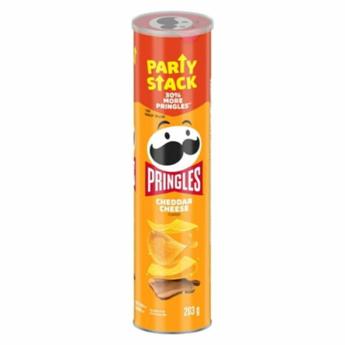 Pringles Cheddar Cheese Flavour Party Stack Potato Chips ~203 g ...