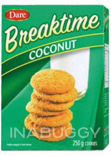 Dare Breaktime Cookies Coconut 250G - FreshCo, Ottawa Grocery Delivery ...