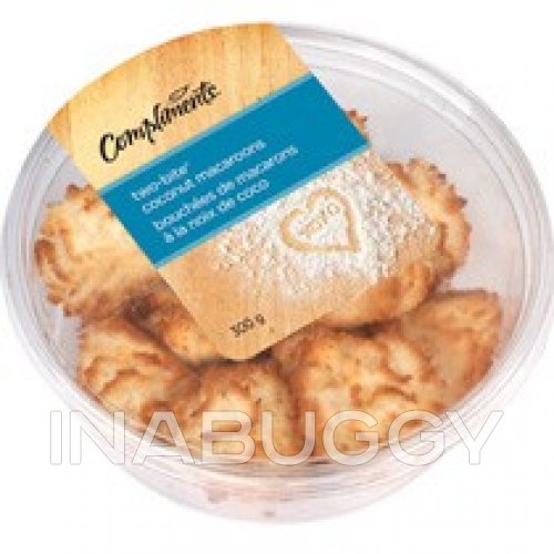 Compliments Coconut Macaroons 300G - FreshCo, Ottawa Grocery Delivery ...