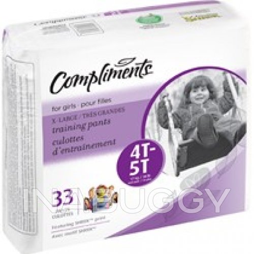 Compliments Training Pants Girl 4T - 5T XL 33EA - FreshCo, Ottawa ...