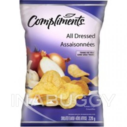 Compliments Potato Chip All Dressed 220G - FreshCo, Ottawa Grocery ...