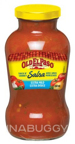 Old El Paso Salsa Extra Mild 650ML - FreshCo, Ottawa Grocery Delivery ...
