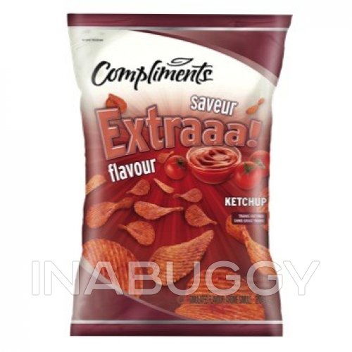 Compliments Potato Chip Ketchup Flavour 200G - FreshCo, Ottawa Grocery ...
