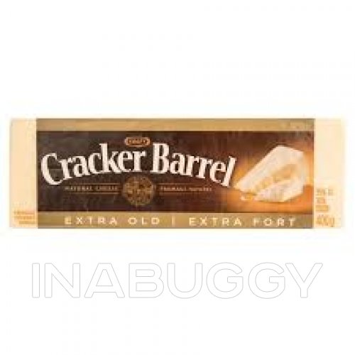 Cracker Barrel Cheese Extra Old Cheddar 400G - Sobeys Urban FRESH ...