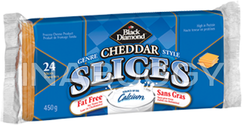 Black Diamond Cheese Slices Cheddar Fat Free (24PCS) 450G - FreshCo ...