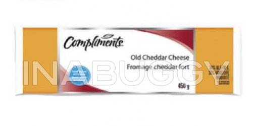 Compliments Cheese Old Cheddar 450G - Sobeys Urban FRESH, Ottawa ...