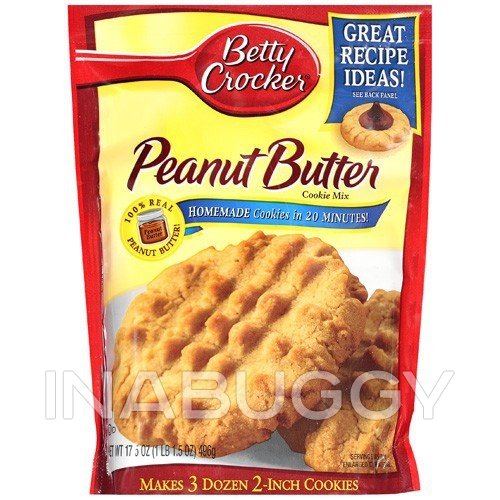Betty Crocker Cookies Peanut Butter 496G - FreshCo, Ottawa Grocery ...