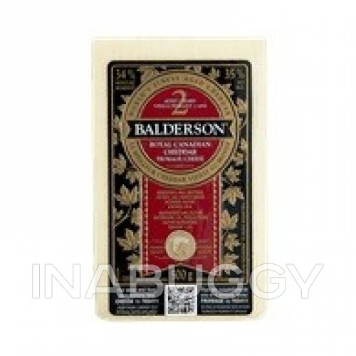 Balderson Cheese Cheddar Royal Canadian Aged 2 Years 280G - Sobeys ...