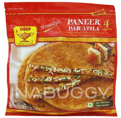 Deep Paneer Paratha Frozen 368G - FreshCo, Ottawa Grocery Delivery | Buggy