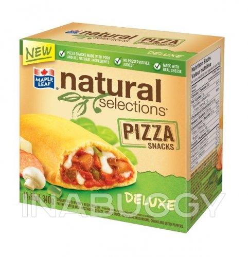 Maple Leaf Pizza Snack Deluxe Frozen 340G - FreshCo, Ottawa Grocery ...