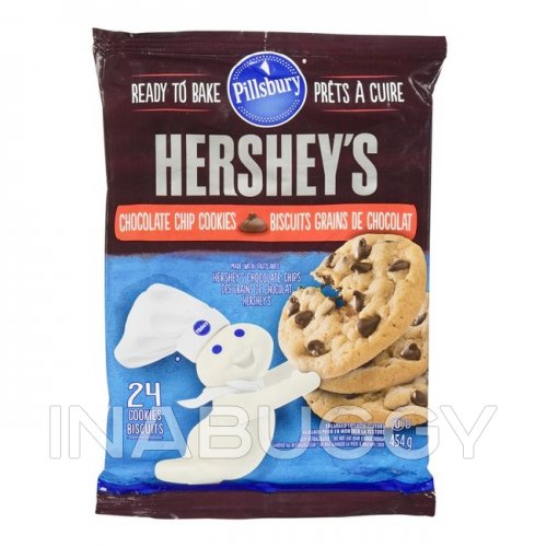 Pillsbury Chocolate Chip Cookie Ready To Bake 454G - FreshCo, Ottawa ...