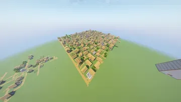 Villager City Plains Seamless - Buildpaste.net