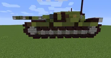 Tanque militar (military tank) - Buildpaste.net