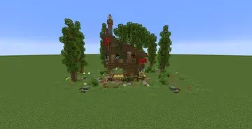 Forest Wooden House - Buildpaste.net