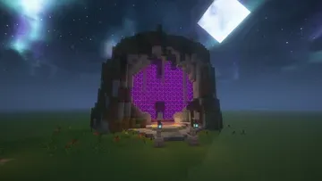 overgrown nether portal - Buildpaste.net