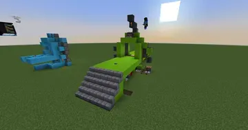 3x3 Piston Door w/ Button By YoshiPro64 - Buildpaste.net