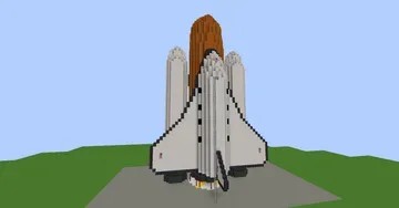 space shuttle (using quark mod) - Buildpaste.net