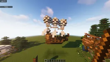 Flying Ship - Buildpaste.net