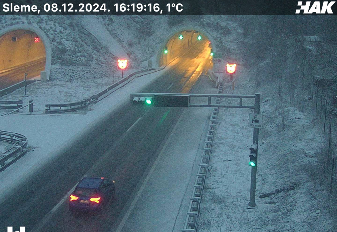 Krčki most zatvoren za sav promet zbog olujne bure, autocestom kroz Gorski kotar i riječkom ...