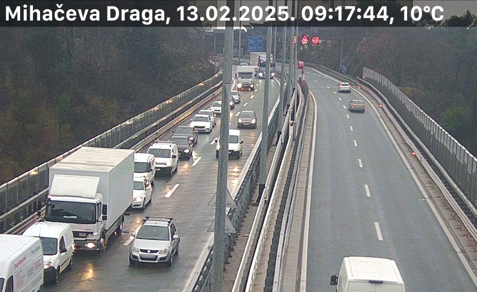 Nesreća u tunelu Škurinje 1 dodatno usporila promet, stvorile se kolone vozila - Burin