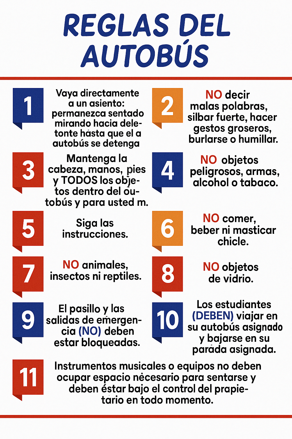 Sharyland I.S.D. Bus Rider Safety Guide