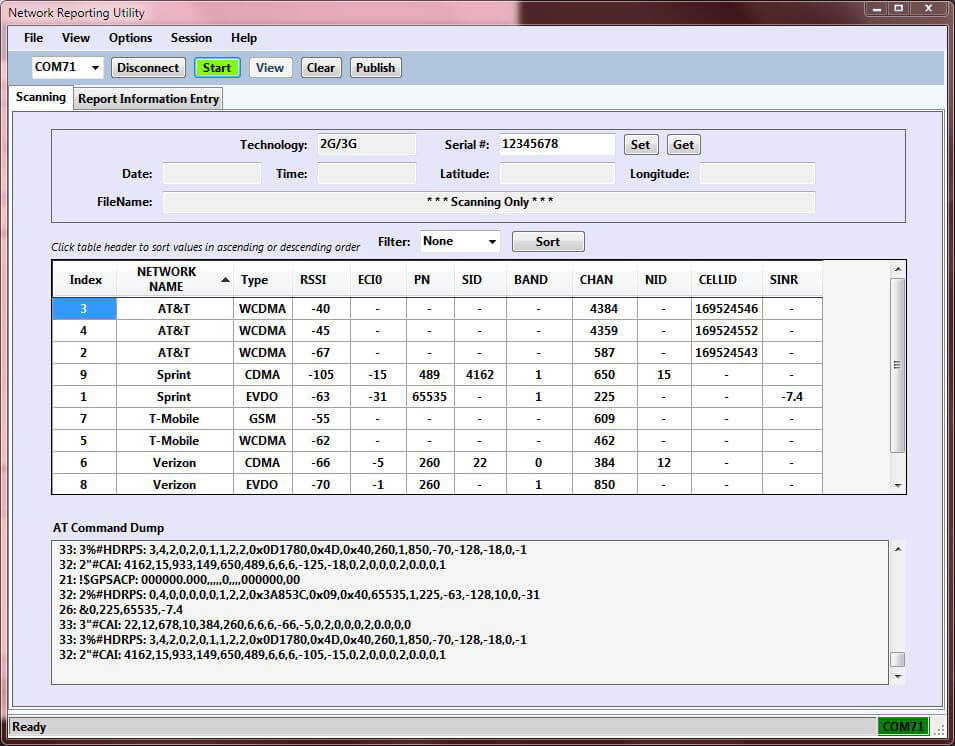 Squid M2M installation software for 3G and 4G cellular networks & IoT coverage analysis