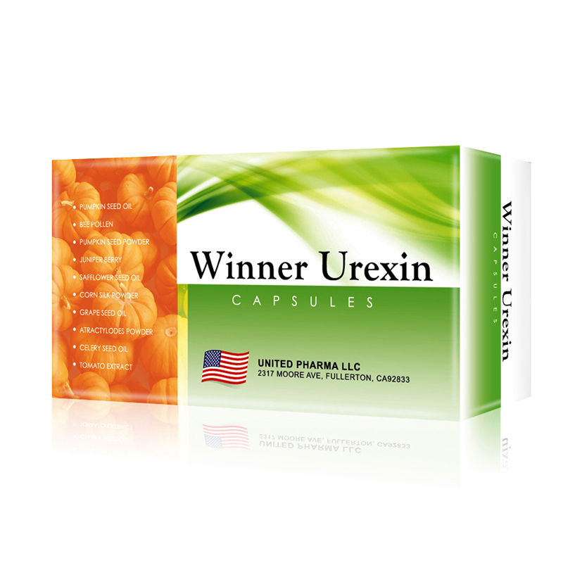 勝福特膠囊 WINNER UREXIN CAPSULES-南瓜籽油+專利黑麥花粉G63