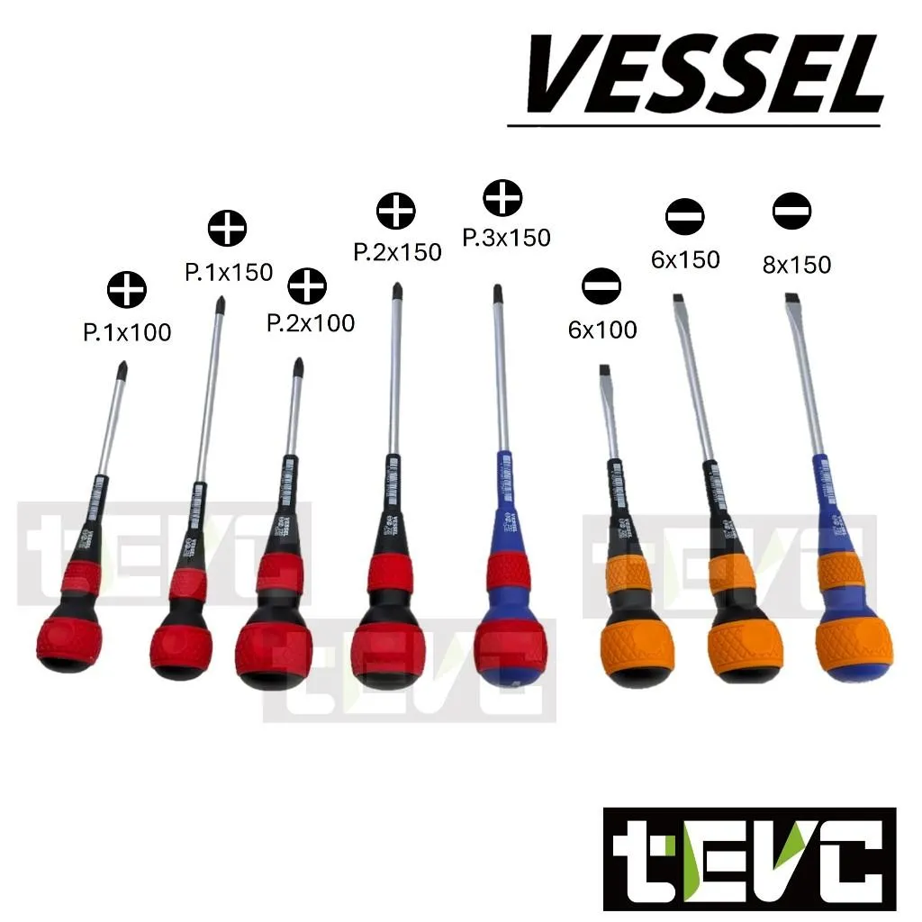 《tevc》VESSEL 220 經典起子 十字 一字 磁吸 弱電絕緣 螺絲起子 |VESSEL、ANEX、KTC、KNIPEX，專注各國高 ...