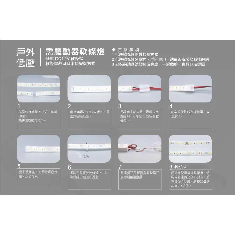 軟燈條 ｜瘋伍金