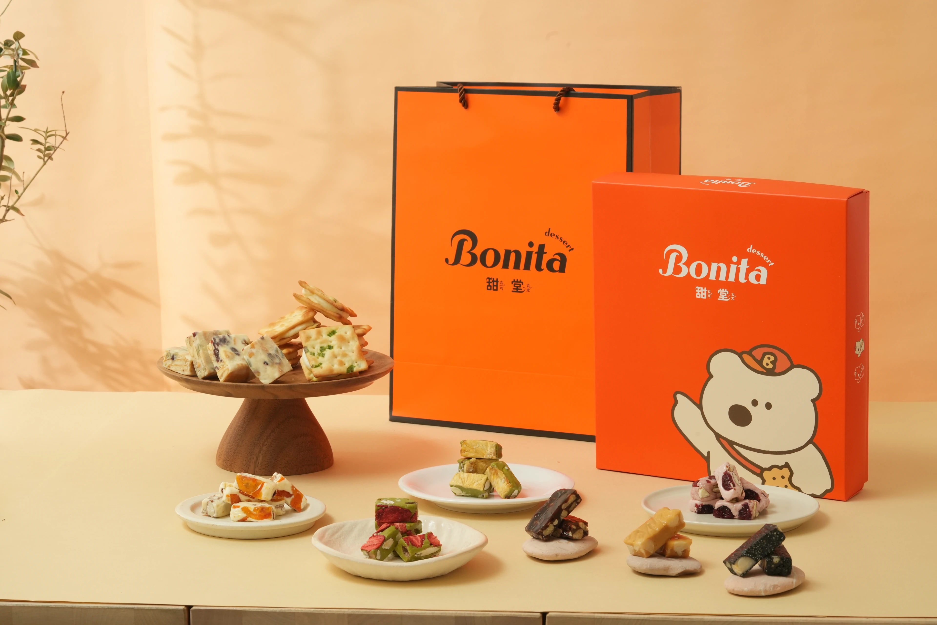 Bonita Dessert Gift Set |TaiwaneseNougat Soda Cracker &Snowflake Gift Shop
