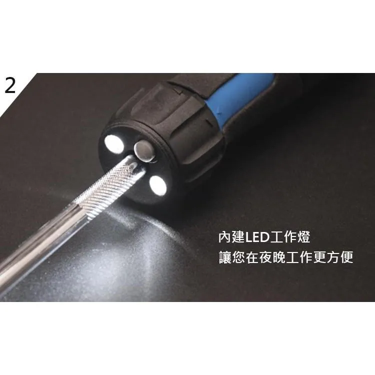 【KF TOOLS】可變型槍型起子7件組(附LED燈)