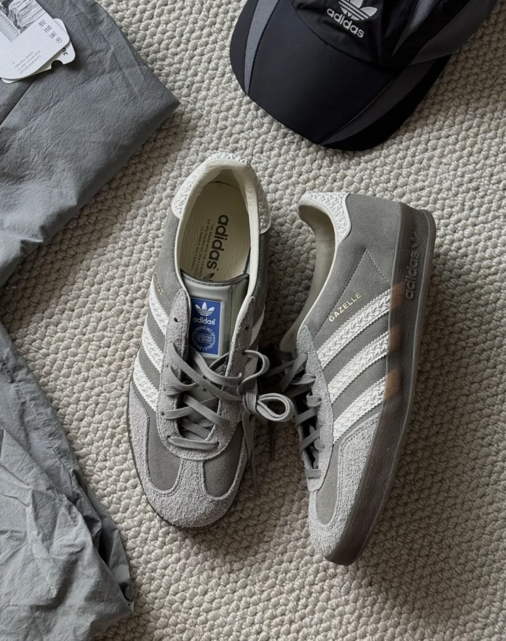Adidas Originals Gazelle Indoor 鐵灰 ( IF1807 ) | Junshoes