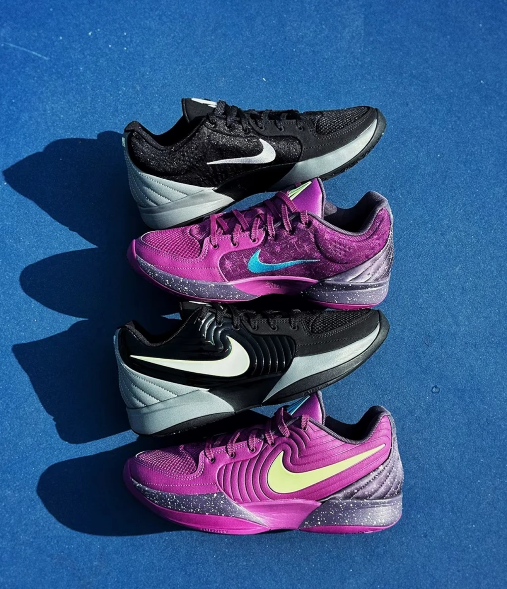 Nike Ja2 EP 紫/黑 FD7327-500 FD7327-001 | Junshoes