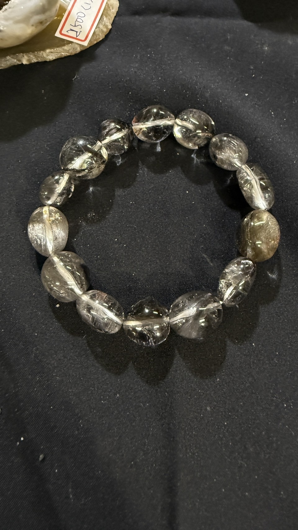 【寶石商人NPC】黑銀鈦手珠 | 東物園DONZOO