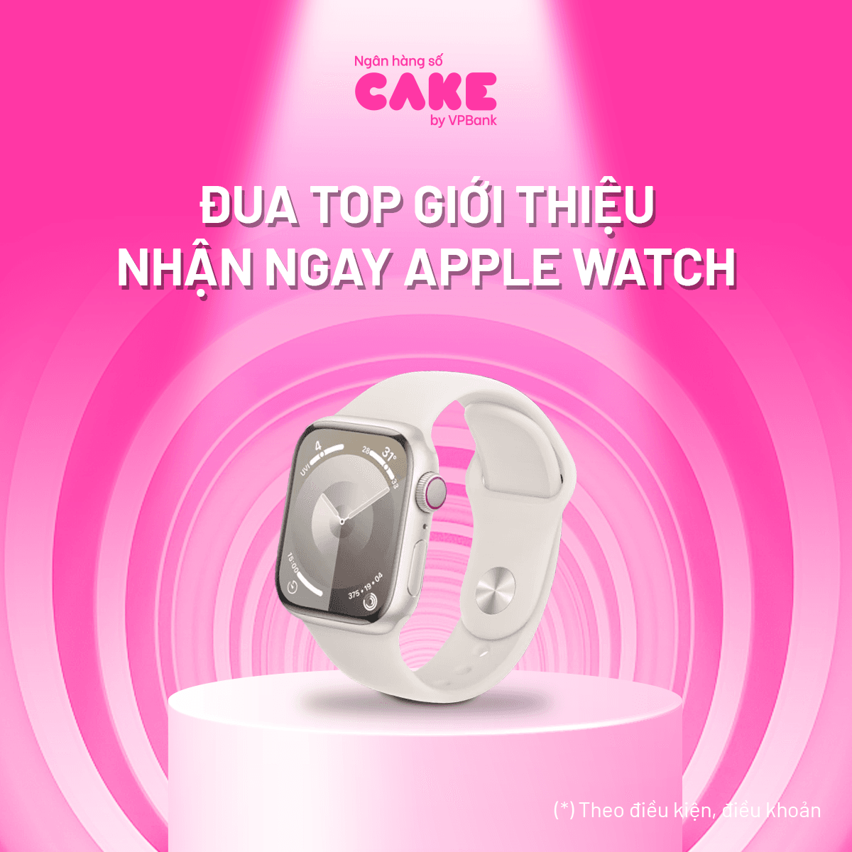 Giới thiệu Cake, nhận Apple Watch