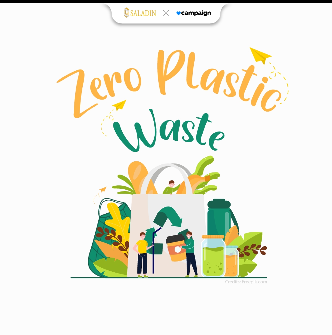 Zero plastic waste