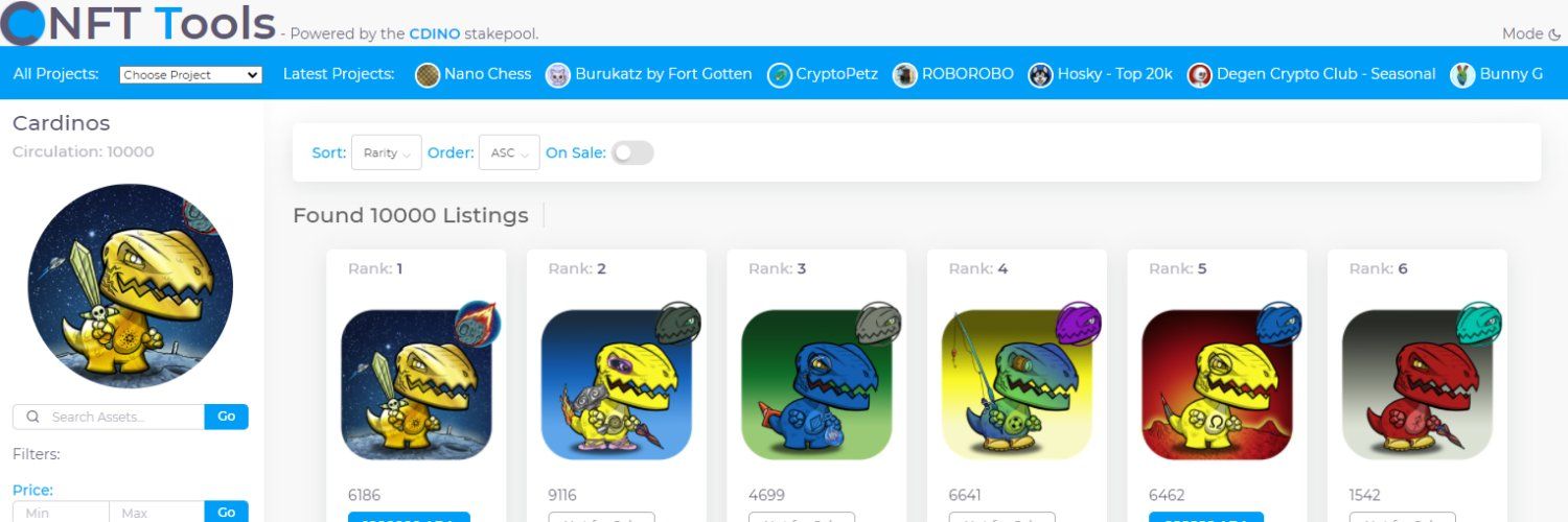 CNFT Tools · Cardano Feed