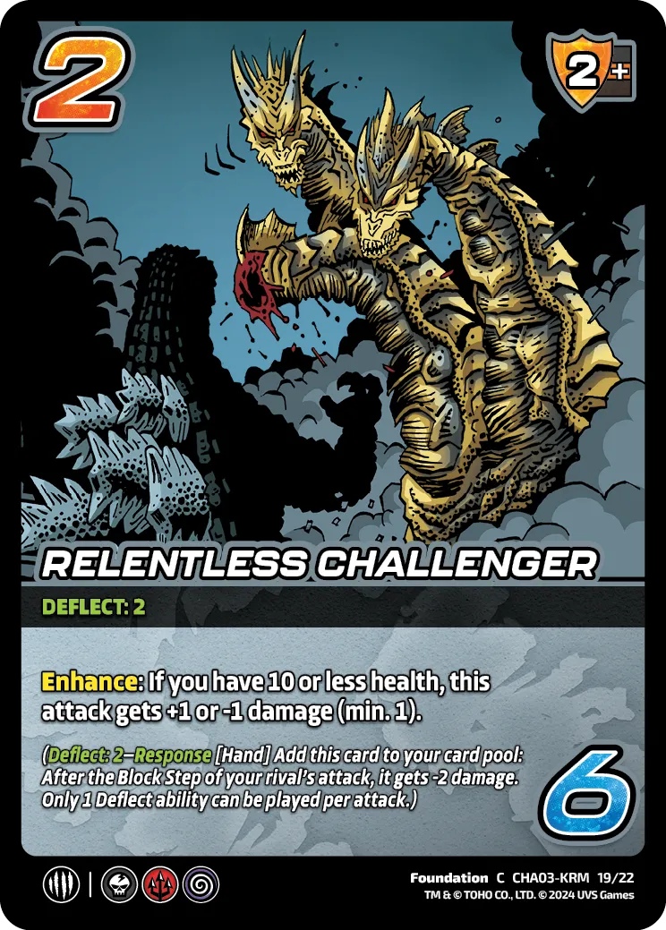 Relentless Challenger - Challenger Series Godzilla