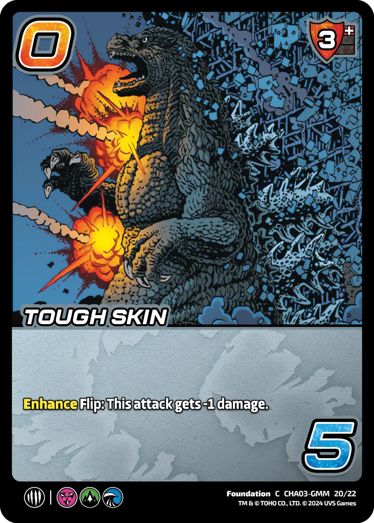 Tough Skin - Challenger Series Godzilla