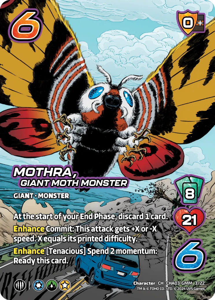 Mothra, Giant Moth Monster - Challenger Series Godzilla