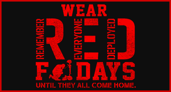 R.E.D Fridays Shirts - RedFridays.org