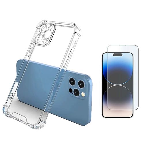 Kit Capa Superprotect Anti Shock Película De Vidro Temperado